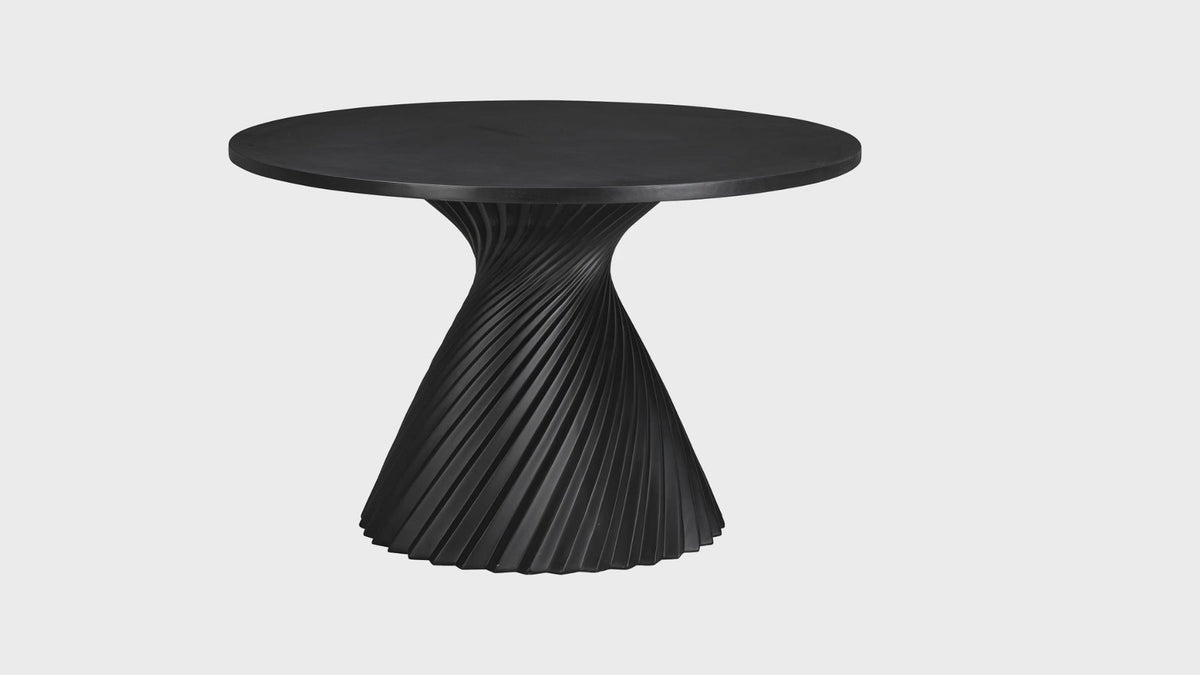 Spiral Dining Table – Indoor/Outdoor – 2 Size Options – manoirhomewares
