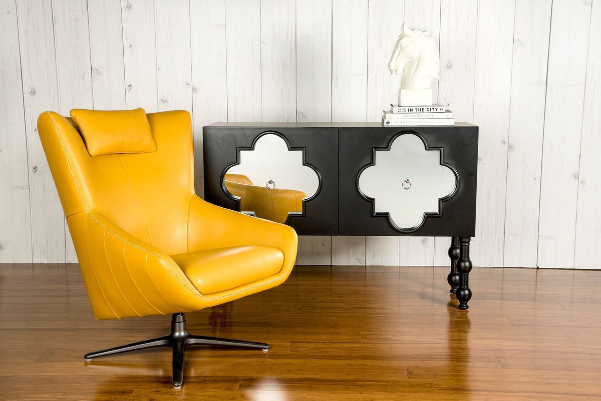 Soho Black Credenza – manoirhomewares